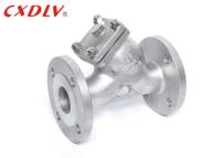 China 2 Inch Y Strainer Valve Stainless Steel Flange Connection for Natural Gas Systems - ASME B16.34 API 6D Standards for sale