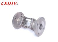 China 150LB Borosilicate Double Flanged Sight Glass Valve Accessories - DN15 to DN150 Size Range, -20°C to 185°C Temperature for sale