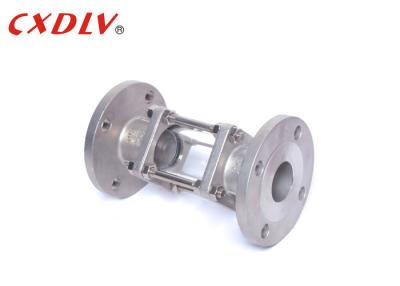 China 150LB Borosilicate Double Flanged Sight Glass Valve Accessories - DN15 to DN150 Size Range, -20°C to 185°C Temperature for sale