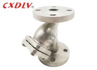 China GB PN16 Y-Type Filter Valve for Water Oil Gas Systems - Temperature Range -29°C to 180°C with 0.05-0.1 m Pressure Loss for sale