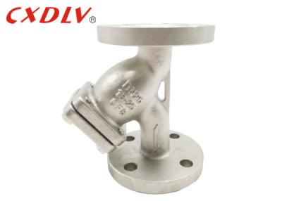China Flanged Y Strainer Valve PN1.6-6.4 For Oil Water Gas Filtration -29°C to 180°C Temperature Range for sale