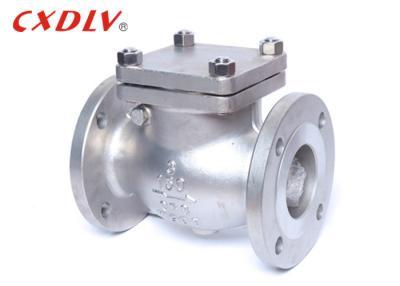 China ANSI H44 Flange Swing Check Valve 10 Inch Stainless Steel Carbon Steel for sale