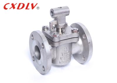China Flange End Full Bore Sleeved Plug Valves Carbon Steel Soft Sealed ANSI GB Standard API 599 API 6D for sale