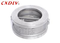 China Butterfly Type Dual Plate Wafer Check Valve Stainless Steel DN50-300 for Oil Water Gas Systems for sale