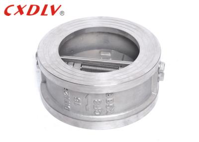 China Butterfly Type Dual Plate Wafer Check Valve Stainless Steel DN50-300 for Oil Water Gas Systems for sale