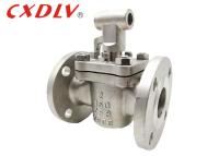 China PTFE 2-Way Flanged Quarter Turn Plug Valve with Manual Operator - API 599/6D Certified, ASME B16.5 Flange for sale