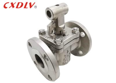 China Self-Lubricated Flanged Quarter Turn PTFE Plug Valve - Cast Steel Carbon Steel Construction - API 599/6D Certified for sale