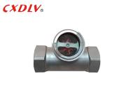China Thread High Temperature Sight Glass with Spinners and Flap - 0-180°C Range, 0.6MPa Pressure - Visual Flow Indicator for sale