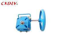 China Handwheel Control Valve Actuator Manual Override Worm Gear for Quarter Turn Valve - Model W-8 with 440mm Height for sale