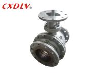 China Carbon Steel 10 Inch 2-Piece Trunnion Mounted Ball Valve - PN16 Pressure Rating, 2-24 Inch Sizes Available for sale