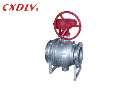 China Stainless Steel Trunnion Ball Valve Full Bore 2pc Design for Gas Pipeline - 2