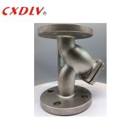 China Liquid Cooling Y Strainer Valve PN16 Flanged 50Micron Mesh with Barmagnet 1/2 to 14 Inch for sale