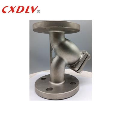 China Liquid Cooling Y Strainer Valve PN16 Flanged 50Micron Mesh with Barmagnet 1/2 to 14 Inch for sale