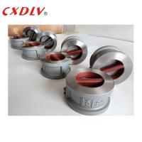 China WCB Body Metal Seat Dual Plates Wafer Check Valve 150LB Non Return Valve for sale