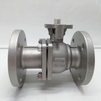 China DN50 PN16 Flanged Ball Valve CF8M Stainless Steel Degreased Oxygen Clean Full Bore Floating Ball for Oil Free Service for sale