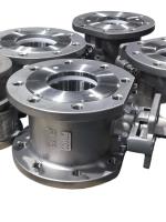 China Italian Thin-Walled Wafer Ball Valve Stainless Steel Quick-Change Components 2PC with ISO5211 Mounting Pad for sale
