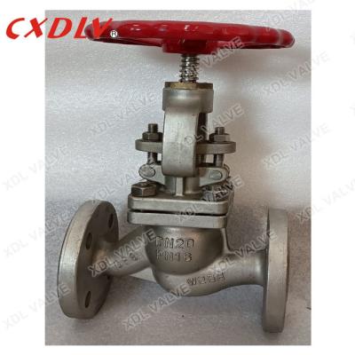 China Stainless Steel Body Flanged Globe Valve OS&Y,Bolted Bonnet with Handwheel Operated for sale