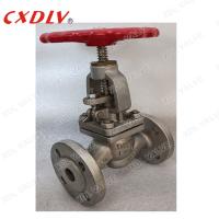 China Y-pattern Globe Valve Flange Ends Bolted Bonnet，OS&Y for Steam Industry for sale