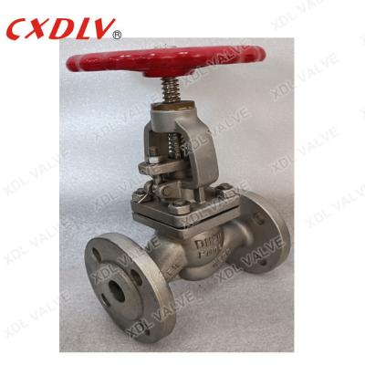 China Y-pattern Globe Valve Flange Ends Bolted Bonnet，OS&Y for Steam Industry for sale