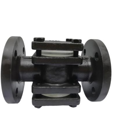 China ASTM B16.34 Compliant Flanged Sight Glass for High Pressure Industrial with Tempered Glass for LPG Flow for sale