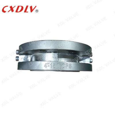 China DN50 ANSI150LB RF Metal Seat Check Valve Dual Plate Pipe Double Discs Plates for sale