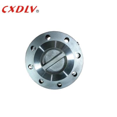 China Non Return Valve Stainless Steel Flange Check Valve Dual Plates Swing Check Valve for sale