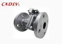 China 2-Split Body Stainless Steel Ball Valve RF Flanged Type DN15-DN200 PN16-PN40 for Industrial Applications for sale