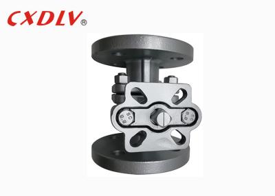 China Cast Steel Flanged Ball Valve PPL Seat Corrosive Medium -20℃ to 280℃ for sale