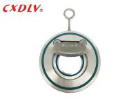 China 150LB CF8M Single Plate Wafer Check Valve with NBR/EPDM O-ring Sealing for Water Steam Oil Gas Systems for sale