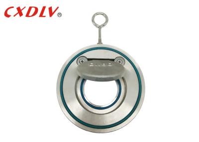 China 150LB CF8M Single Plate Wafer Check Valve with NBR/EPDM O-ring Sealing for Water Steam Oil Gas Systems for sale