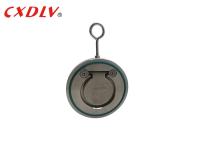 China H74 GB Swing Style Wafer Check Valve Stainless Steel PN10 DN40-600 Light Weight Durable Industrial Valve for sale