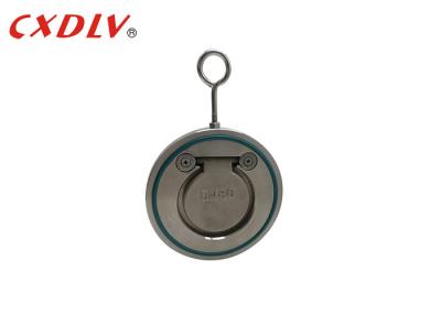 China H74 GB Swing Style Wafer Check Valve Stainless Steel PN10 DN40-600 Light Weight Durable Industrial Valve for sale