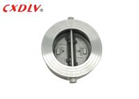 China SS316 SS304 Wafer Type Dual Plate Check Valve PN16 DN100-200mm for Water Treatment and Industrial Pipelines for sale