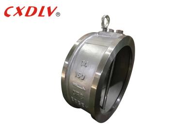 China 14 Inch ANSI150 Dual Plate Wafer Check Valve CF8 Material 350mm Size with API Standards for sale