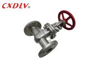 China OEM Stainless Steel Flange Ended Gate Valve DN15-DN250 JIS10K Metal Seal with Handwheel CF8 CF8M for sale