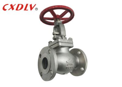 China 2 Inch 150LB CF8M Stainless Steel Flanged Globe Valve - API 598 Certified with 203mm Length for sale