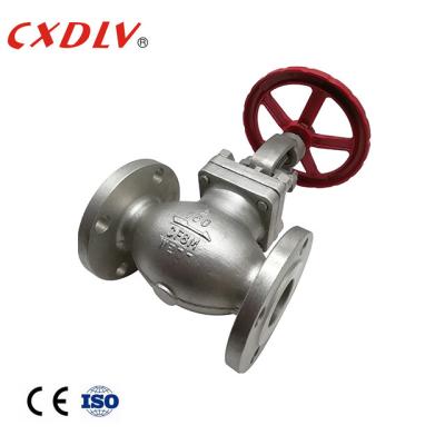 China CF8M RF Flanged ANSI 150LB Spherical Globe Valve with API600 Design and 25-40mm Sizes for sale