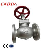 China ANSI CF8M Flanged Globe Valve 1-2 Inch Size Range with 127-203mm Face-to-Face Dimensions for Industrial Flow Control for sale