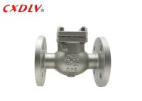 China CF8/CF3 Flange Ends One Way Swing Check Valve DN25-DN300 PN16-PN40 Industrial Grade for sale