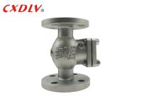 China CF8/CF3 Flange Ends One Way Swing Check Valve DN25-DN300 PN16-PN40 Industrial Grade for sale