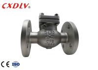 China PN16 PTFE Seat Ring CF8 Flap Flanged Check Valve 1-2.5 Inch Size Range with API6D Certification for sale