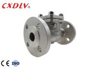 China Full Flow Metal Seated Flap PN16 Flanged Check Valve 1/2