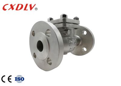 China Full Flow Metal Seated Flap PN16 Flanged Check Valve 1/2