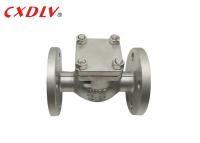 China Horizontal 6 Inch Stainless Steel Swing Check Valve DN25-DN300 PN16-PN40 for Industrial Flow Control Systems for sale