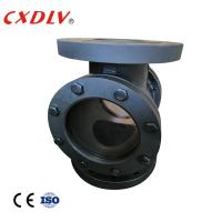 China Casting Steel PTFE 300LB Flanged Sight Glass with Tempered Quartz Windows for sale