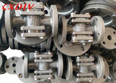 China DIN RF Flange Borosilicate Glass Sight Flow Indicators DN15-DN300 PN16 PN25 for sale