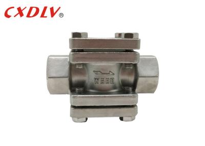 China BSPT Threaded Sight Glass Stainless Steel Visual Flow Indicator 0-180C for sale