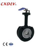 China Wafer Type Extend Stem WCB Ball Valve Reduced Bore DN15-DN200 1.6-4.0MPa for sale