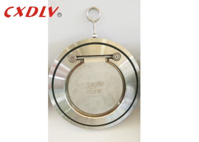 China CF8 Soft NBR Seat Wafer Swing Check Valve 1.5-16 Inch ANSI 150LB Zero Leakage for sale