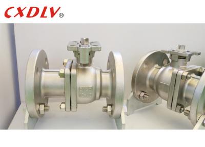 China PN40 CF8 WCB Water Ball Valve with PTFE Seat - DIN PN16 Pressure Rating, Sizes 65-150mm for sale
